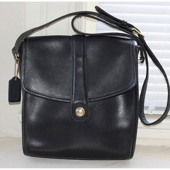 Coach | Bags | Coach Vintage Scout Bag 989 In Black Numeric Serial Bean ...